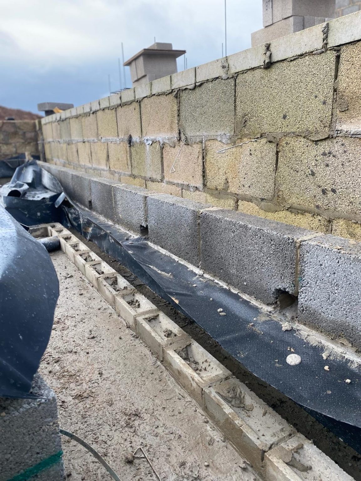 NHBC Approved Tanking System for Retaining Wall Design - Damptec