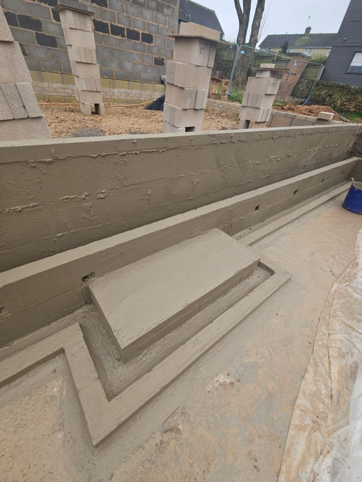 NHBC Approved Tanking System for Retaining Wall Design - Damptec